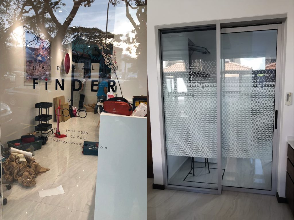Glass Stickers Printing & Installation Singapore | Garrison Productions